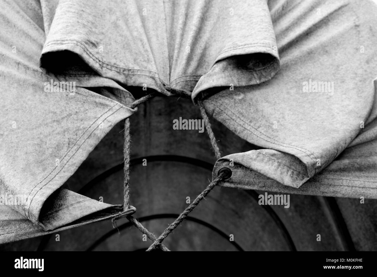 Pioneer Covered Wagon Stock Photo - Alamy