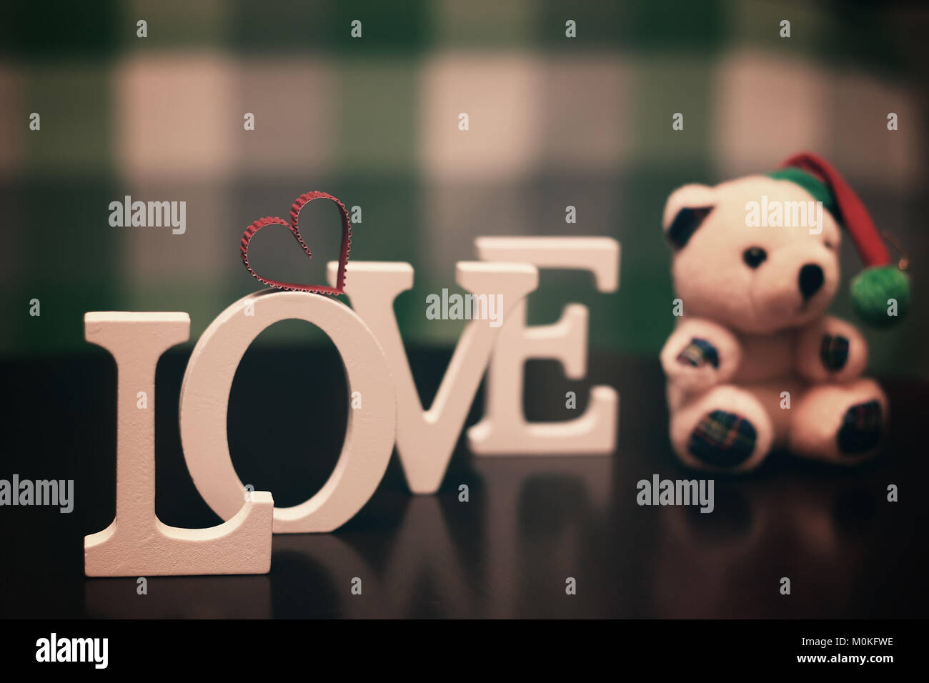 love shape text letter Stock Photo - Alamy