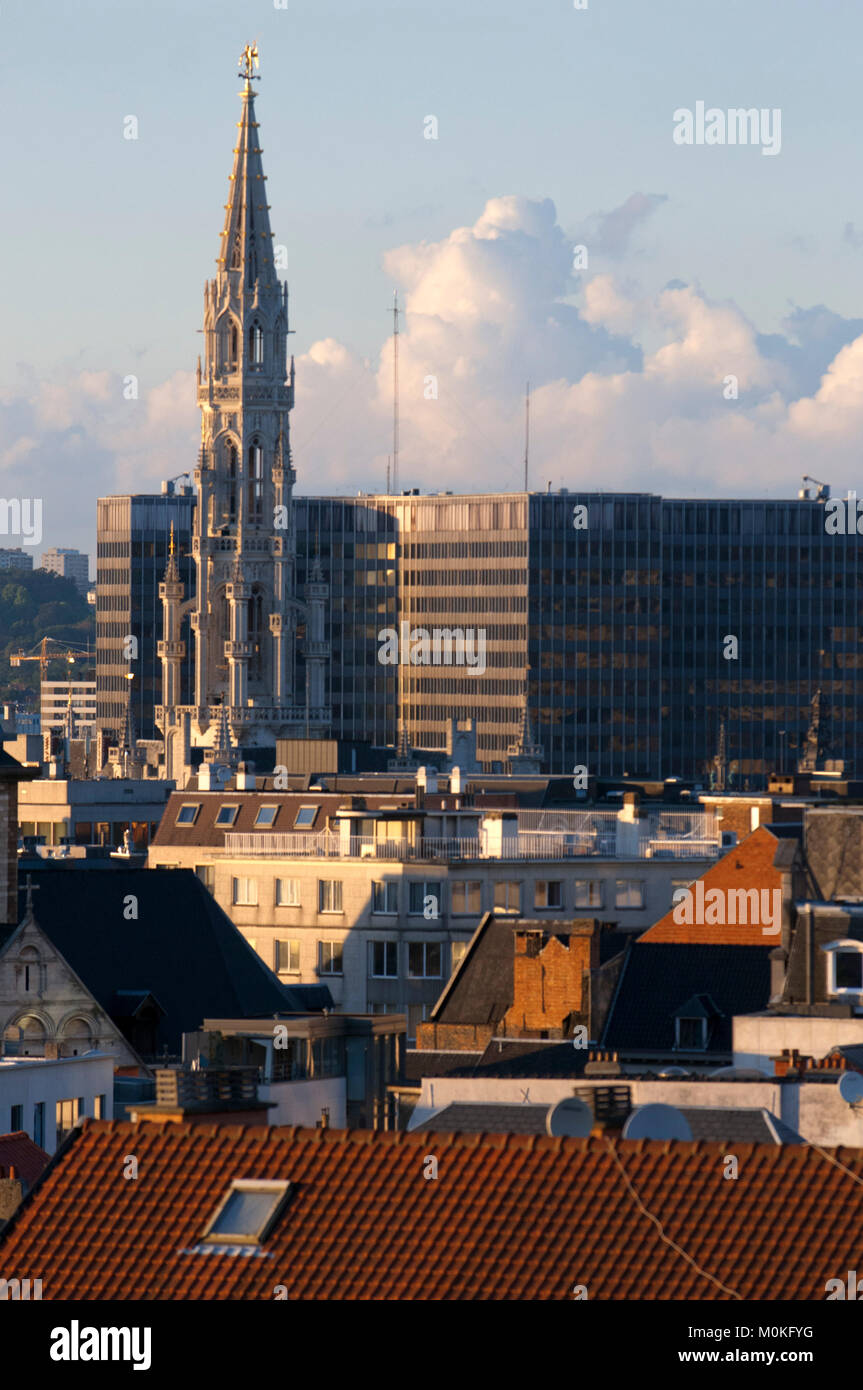 Aerial view of brussels hi-res stock photography and images - Alamy