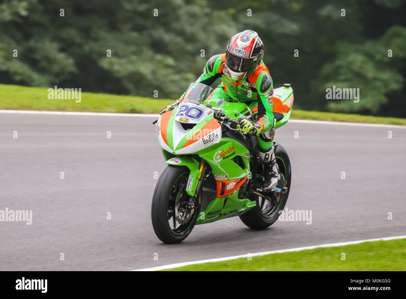 Mason Law Approaching The Hairpin at Cadwell Park, near Louth ...