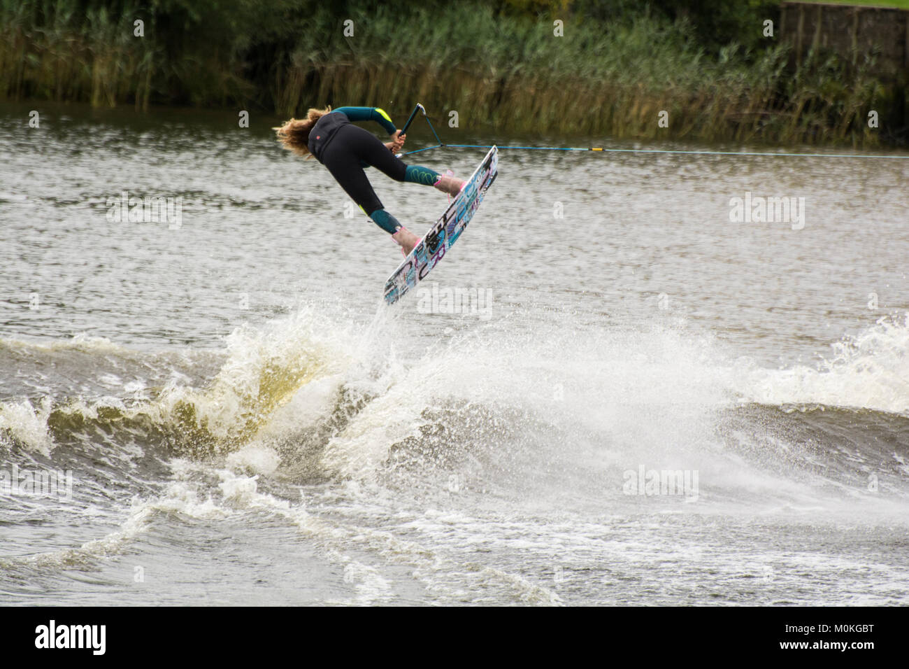 River Bann, Coleraine, Northern Ireland. - August 13th, 2016 :- A ...