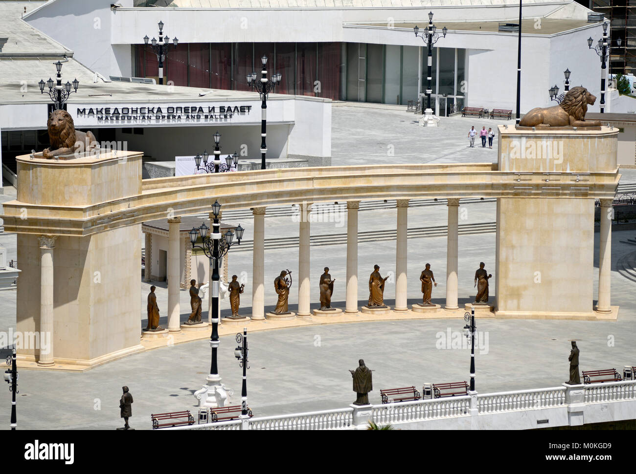 Makedonska opera i balet hi-res stock photography and images - Alamy