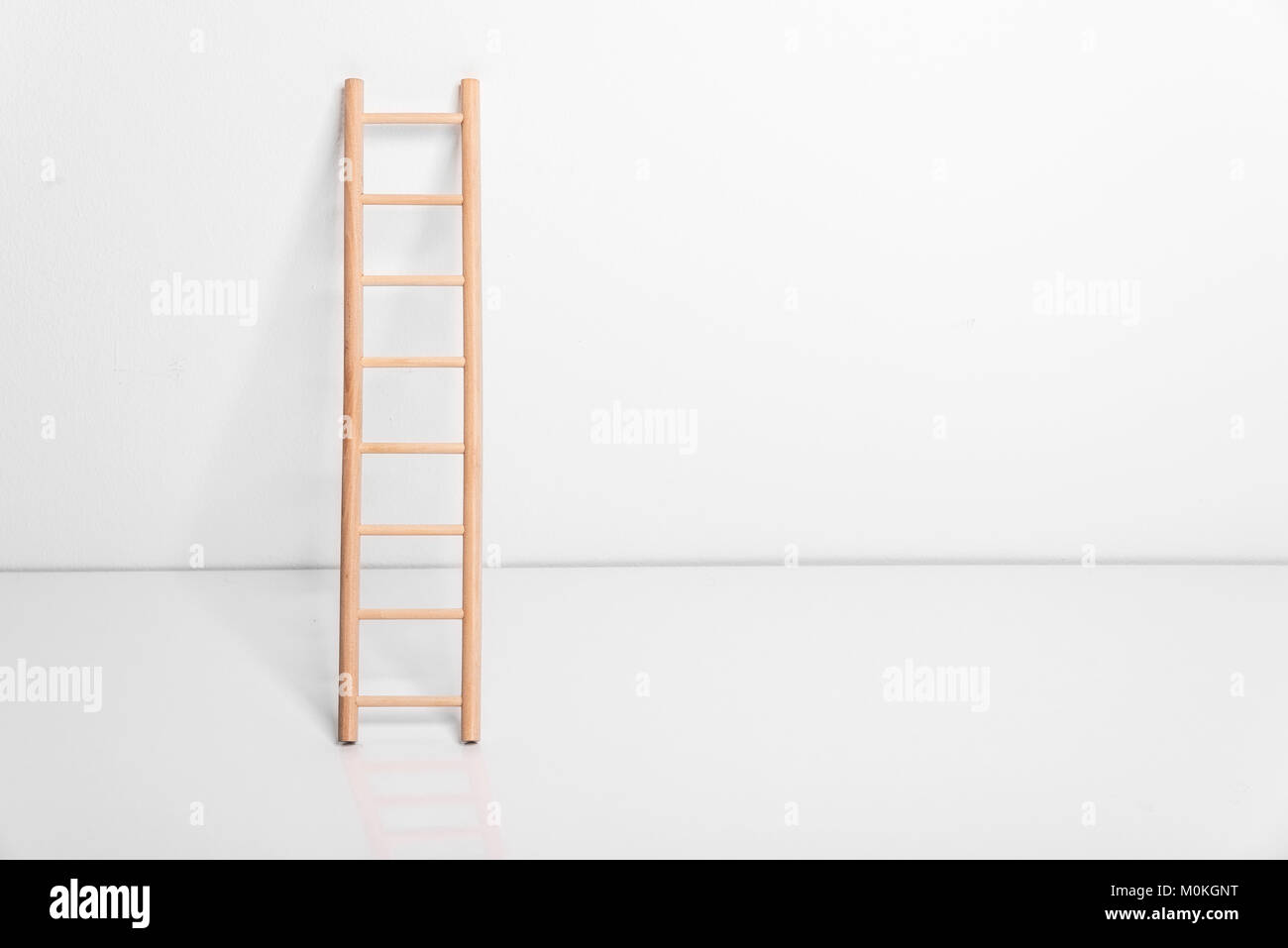 Ladder leaning against brick wall hi-res stock photography and images ...