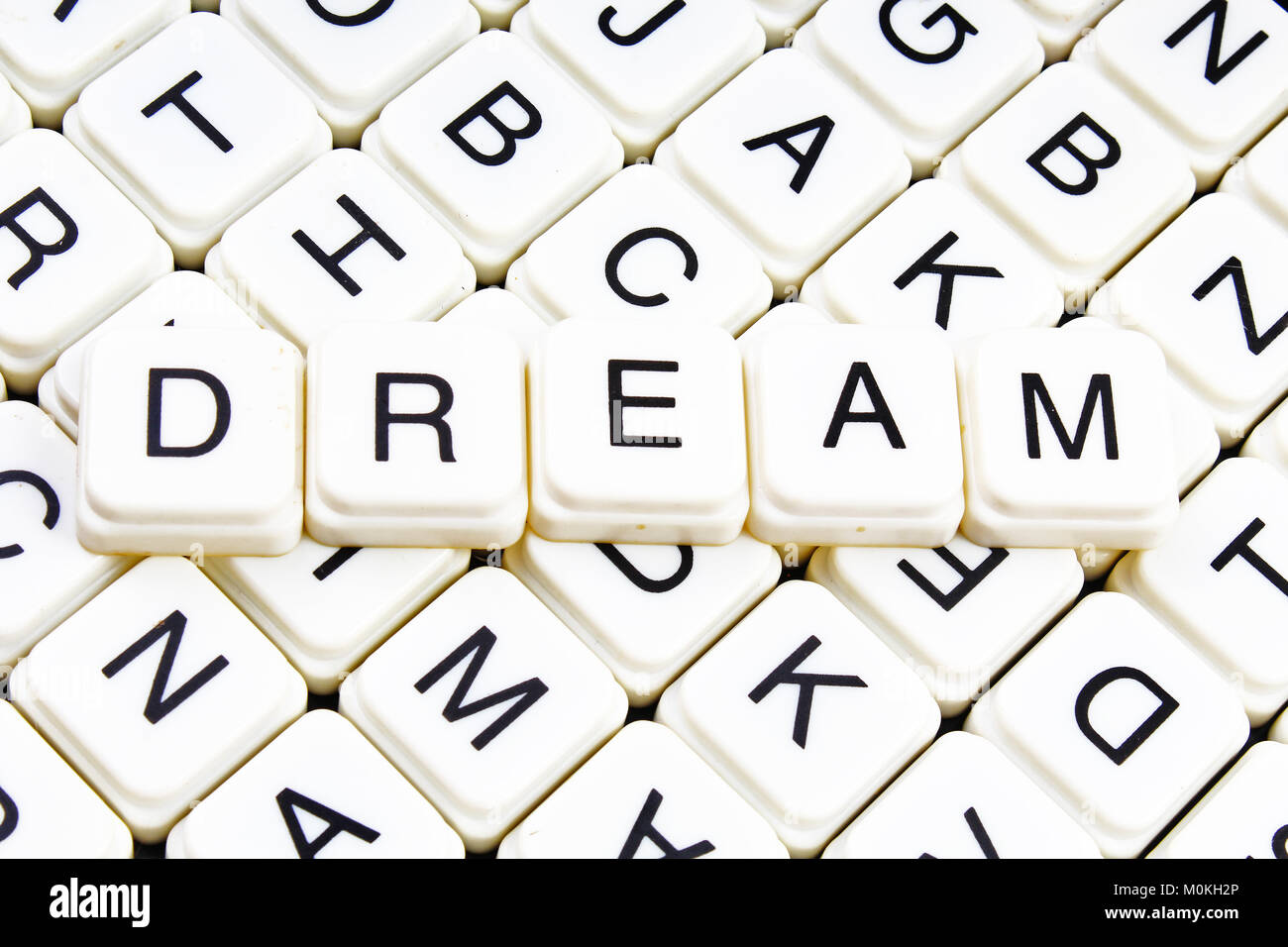 Dream text word crossword title caption label cover background ...