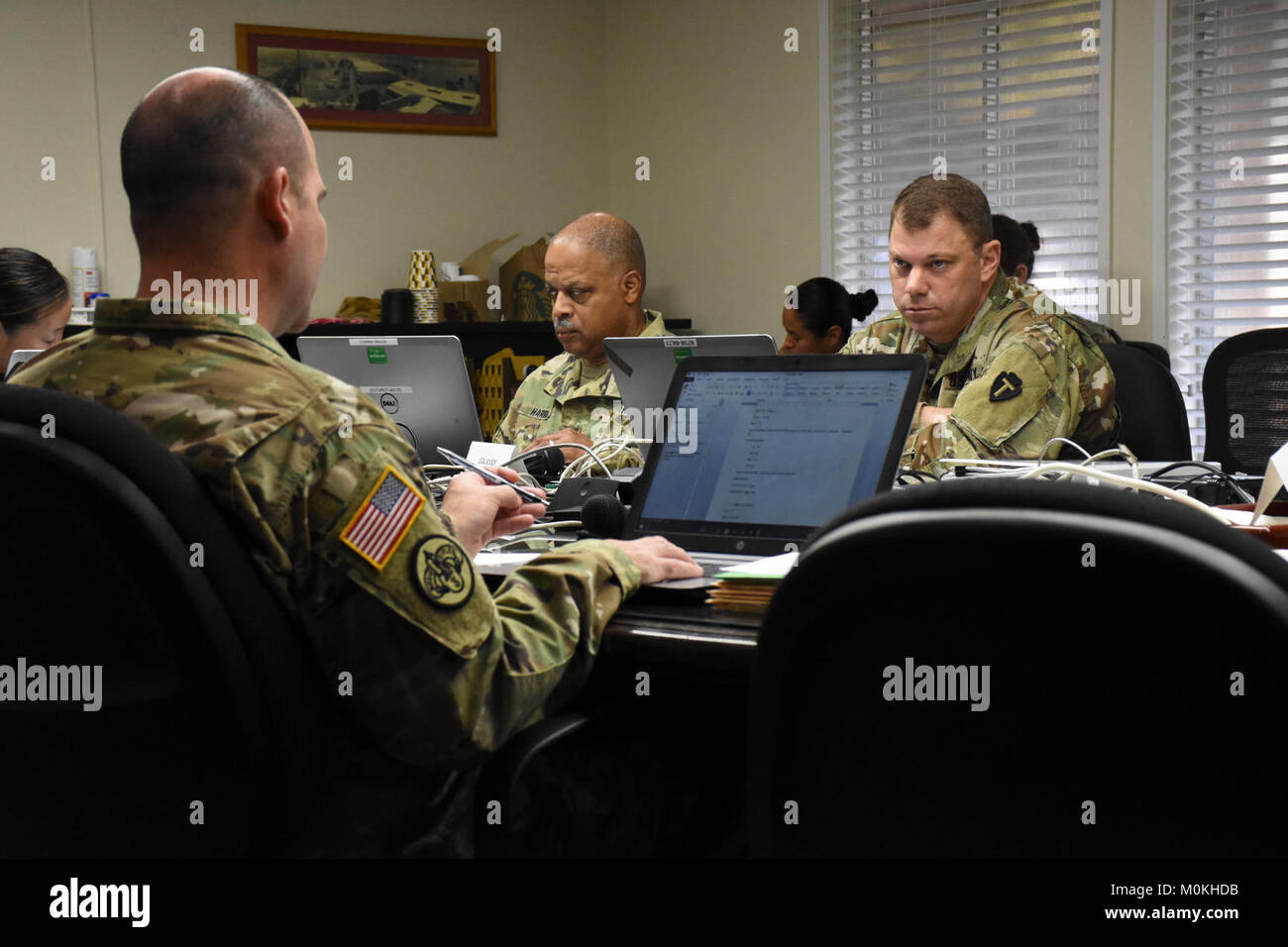 Texas Army National Guard Col. David Farr, former staff judge advocate ...