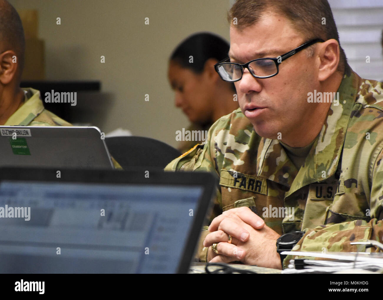 Col. David Farr, former staff judge advocate for the Texas Army ...