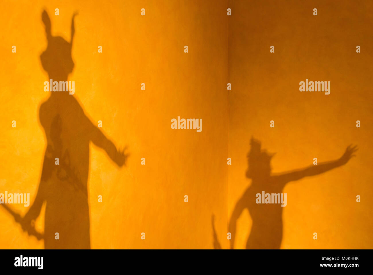 Two shadows on the wall hi-res stock photography and images - Alamy