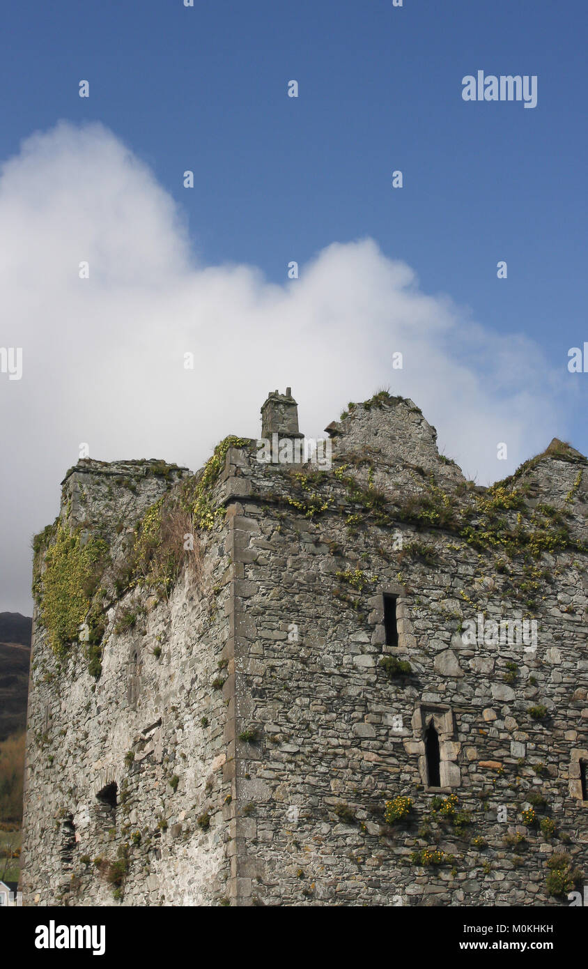 Taaffe's Castle, a medieval fortified tower house in Carlingford ...