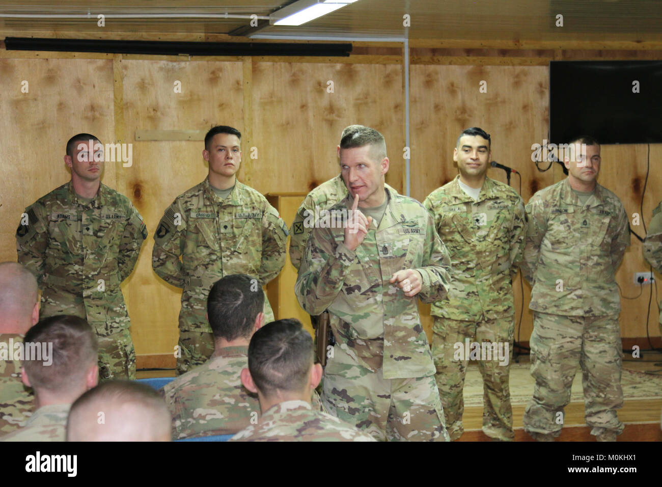 Sgt. Maj. of the Army Daniel A. Dailey discusses the increase in pay ...