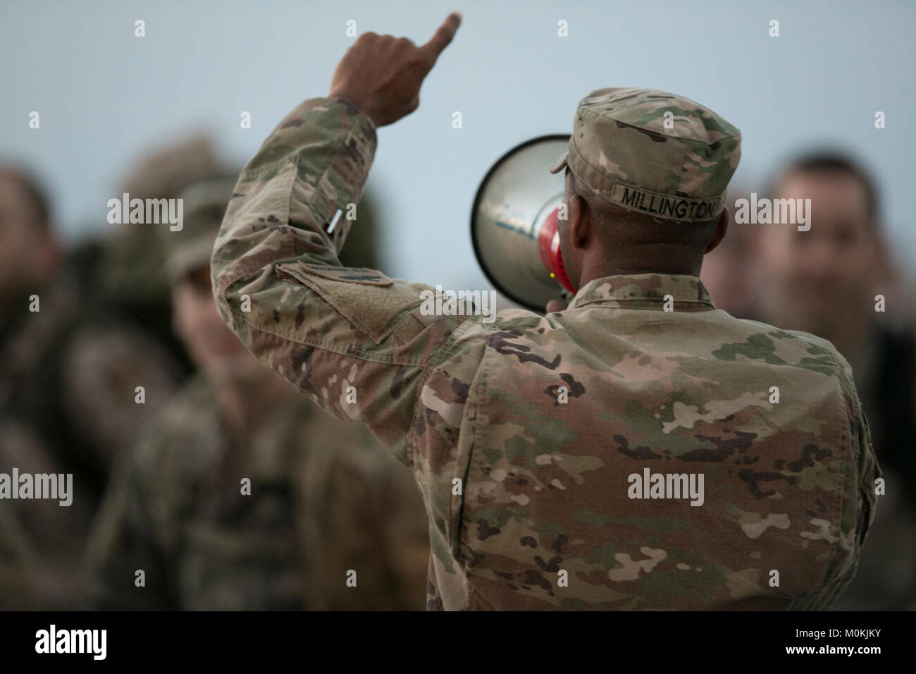 U.S. Army Sgt. 1st Class Colin Millington, Headquarters Service Company ...