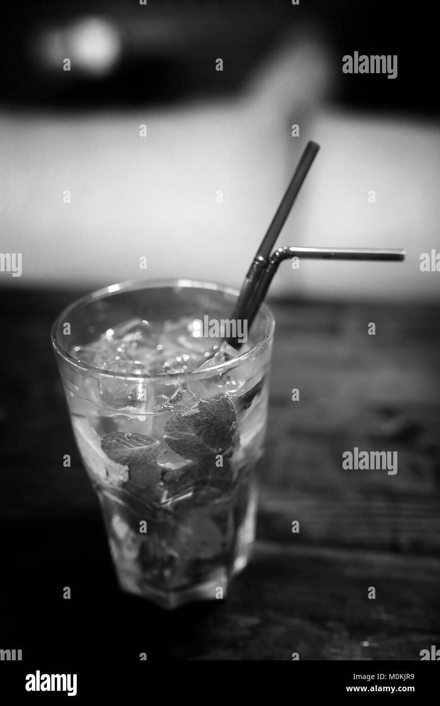 A table in a cafe objects Stock Photo - Alamy