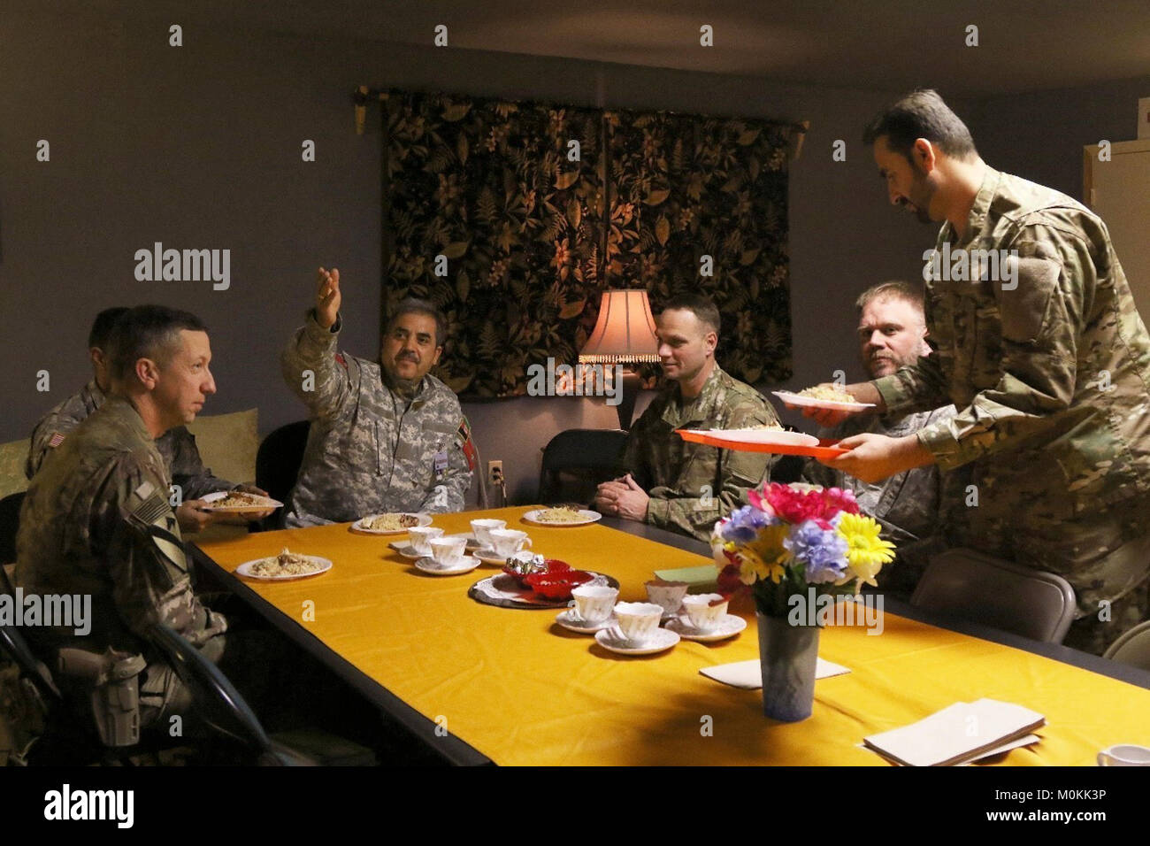 Col. Scott Jackson, 1st Security Force Assistance Brigade commander ...