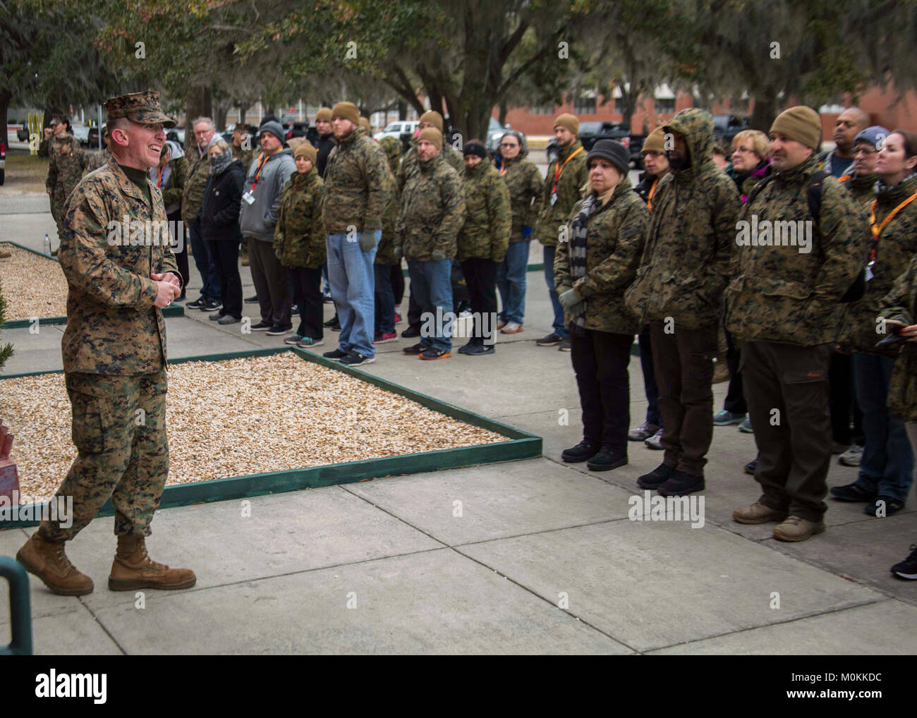 Captain Alan W. Keith, assistant operations officer with Recruit ...