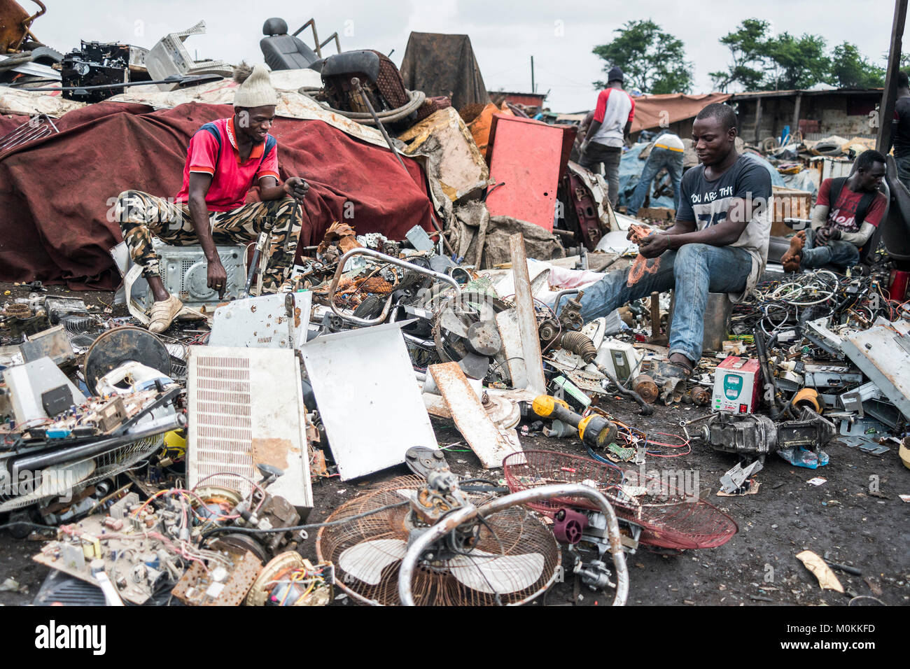 Accra, Ghana. 20th June, 2017. In the outskirts of Accra there is the ...