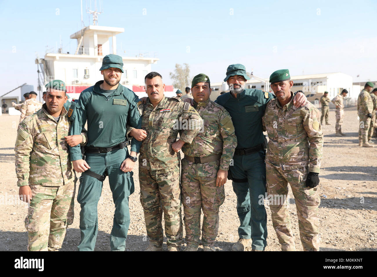 Spanish Guardia Civil instructors poses for a Stock Photo - Alamy