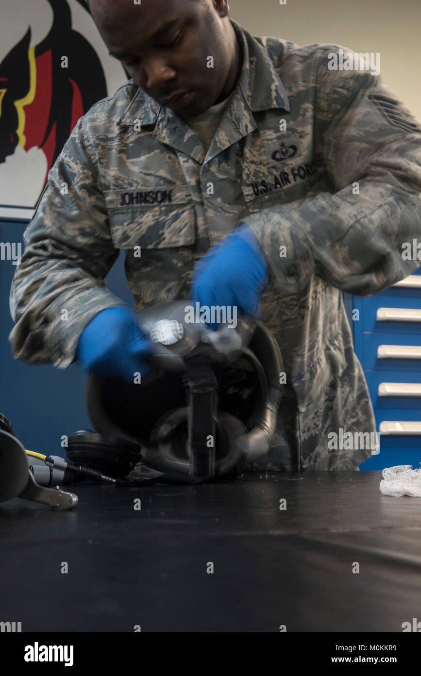 U S Air Force Tech Sgt Andrew Johnson 44th Fighter Squadron Aircrew