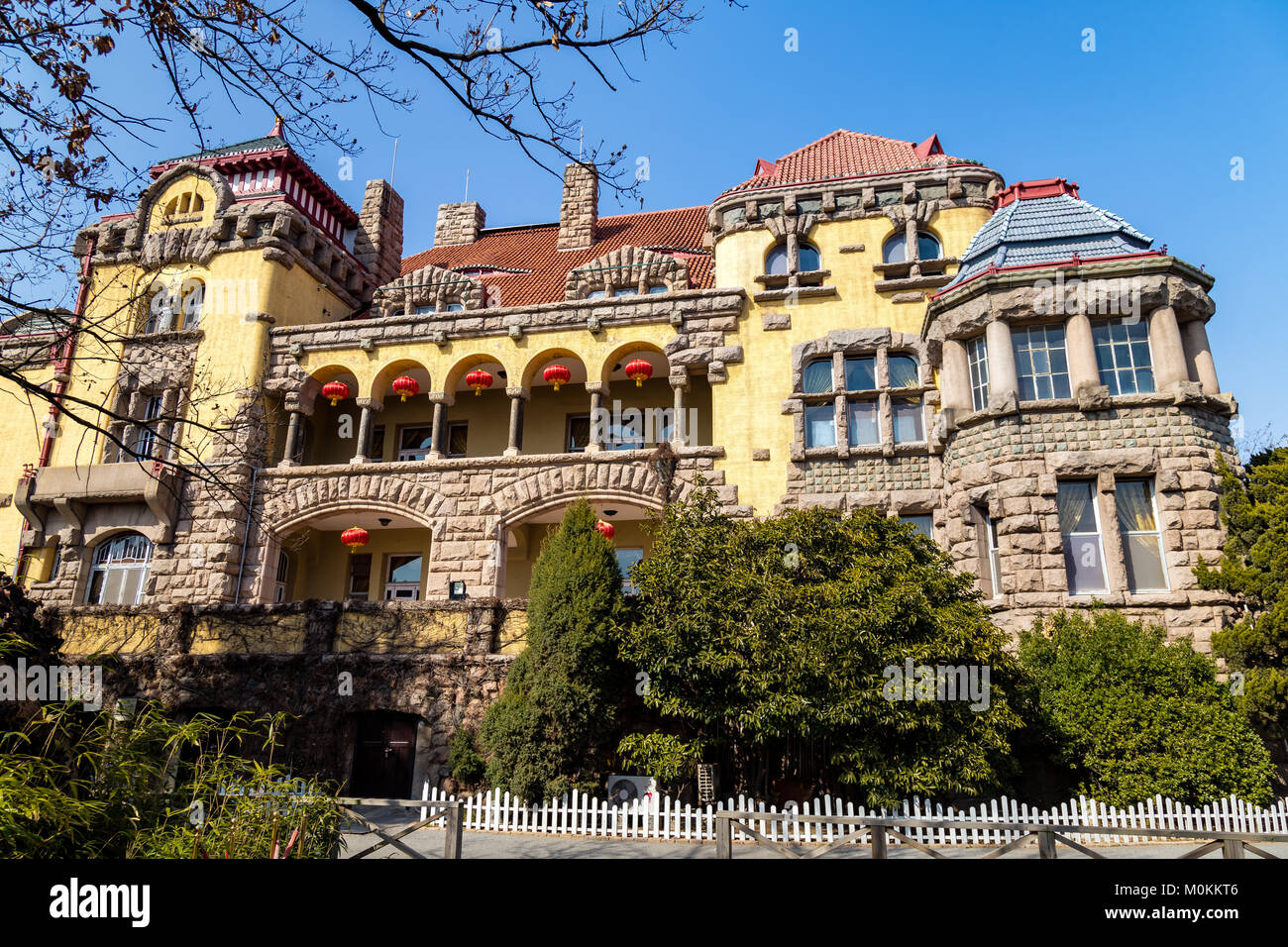 Old Governor's House from the German Colonial era in Qingdao, China ...