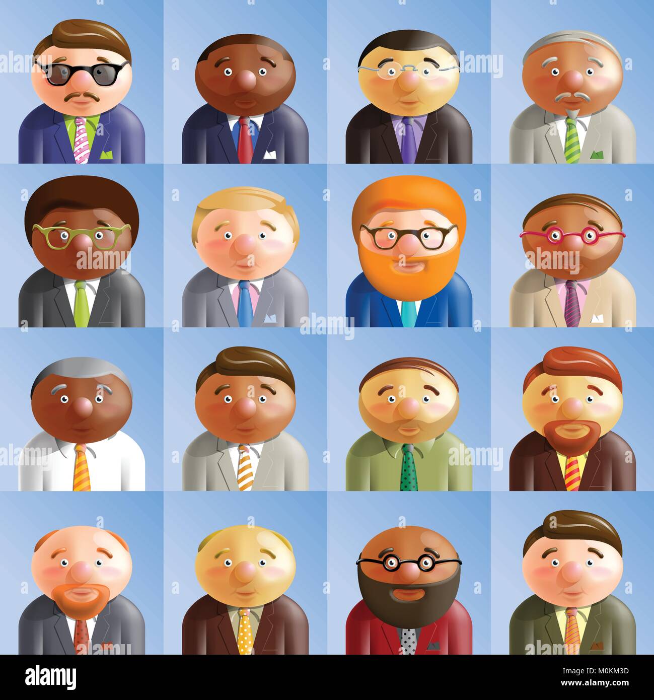 Employees of various ages hi-res stock photography and images - Alamy