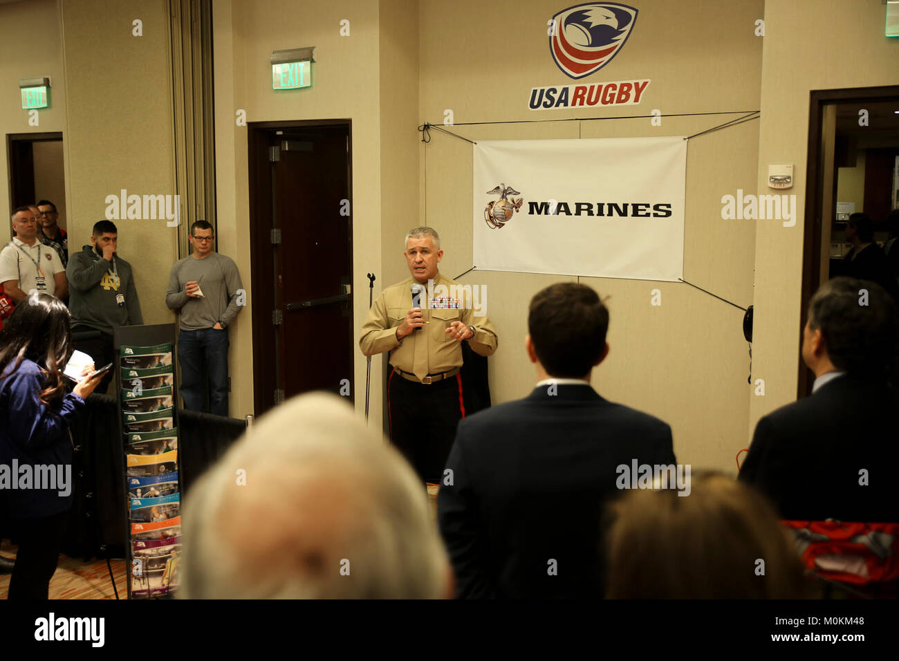 U.S. Marine Corps Major General Paul Kennedy, the commanding general of ...