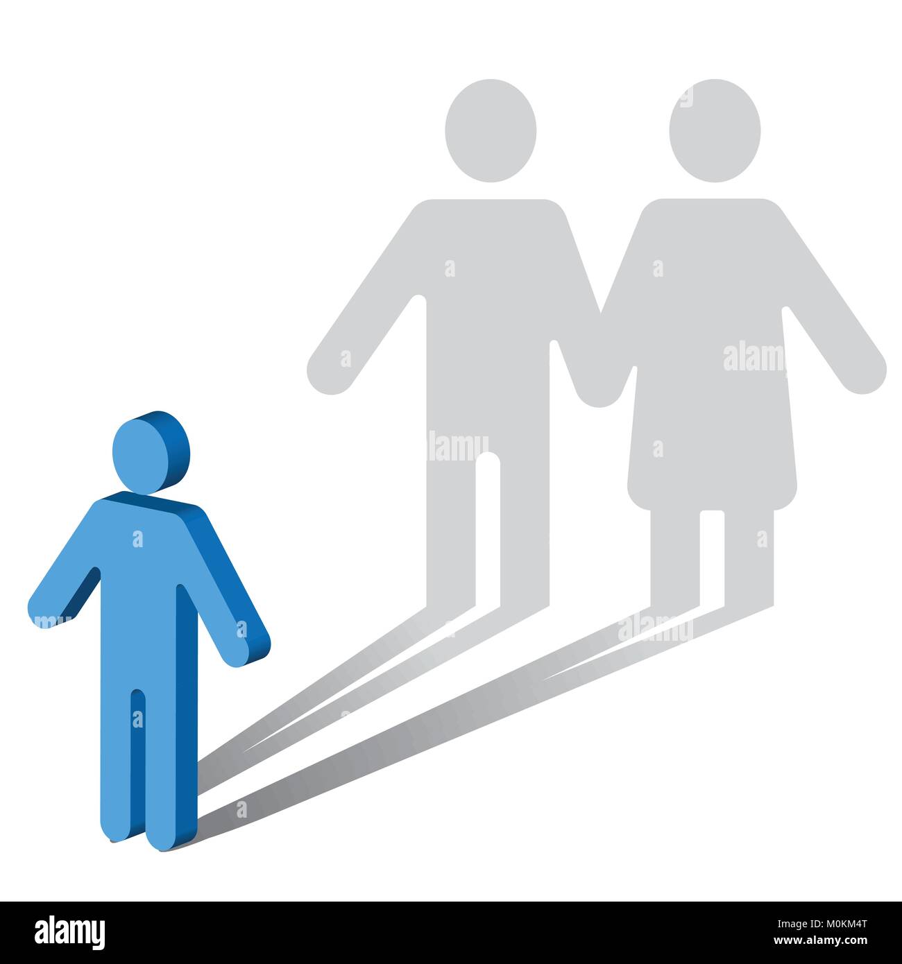 Man mental health issues Stock Vector Images - Alamy