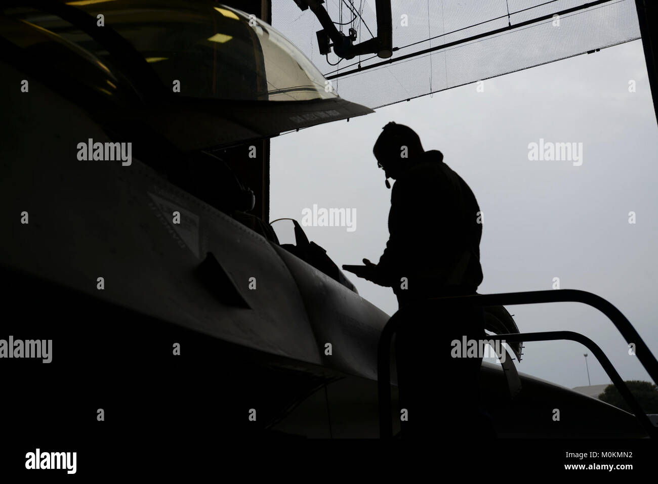 U.S. Air Force Senior Airman Corey Batts, 20th Equipment Maintenance ...
