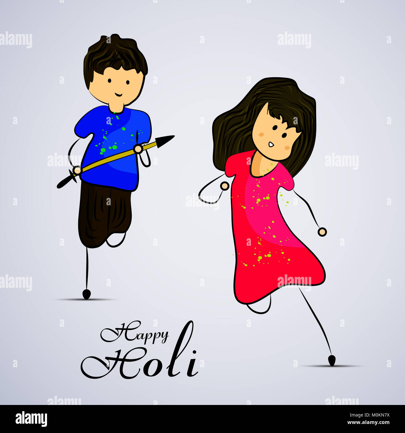 Animated Holi Wallpaper