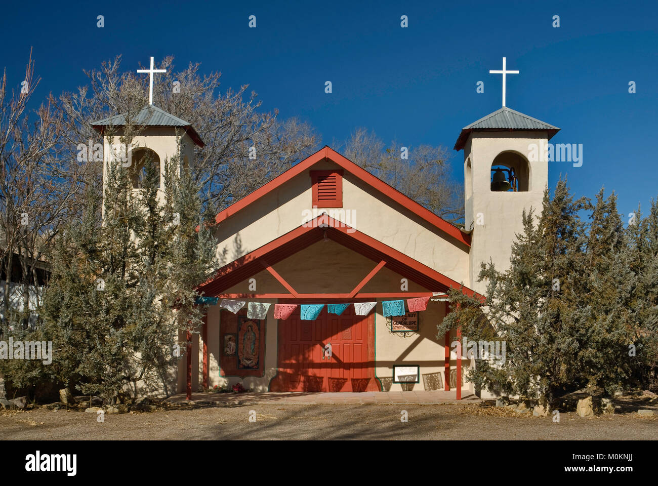 Our Lady of Guadalupe Mission Church, hispanic church at Hillsboro, New ...