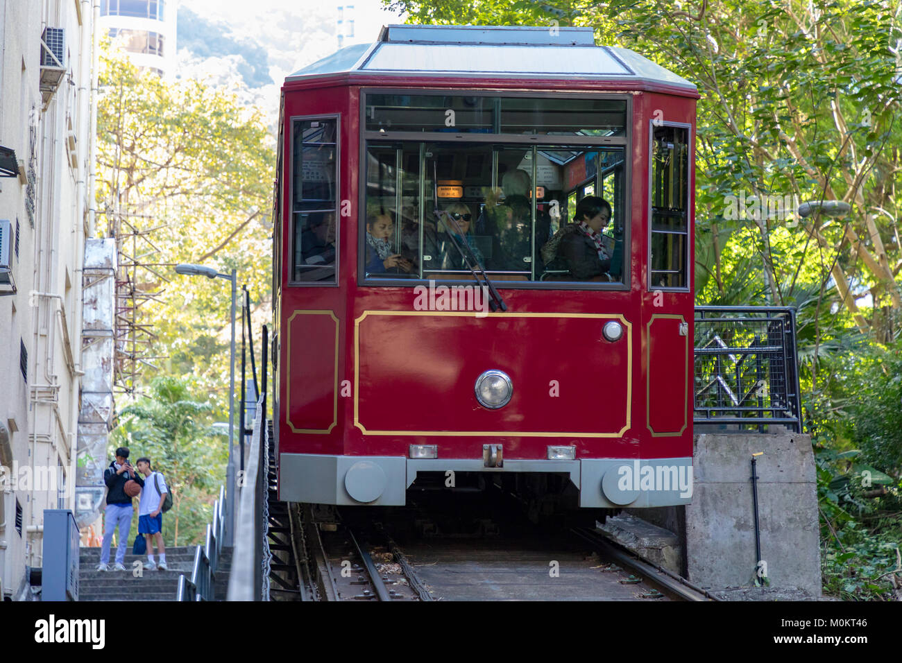 Hong kong funicular hi-res stock photography and images - Alamy