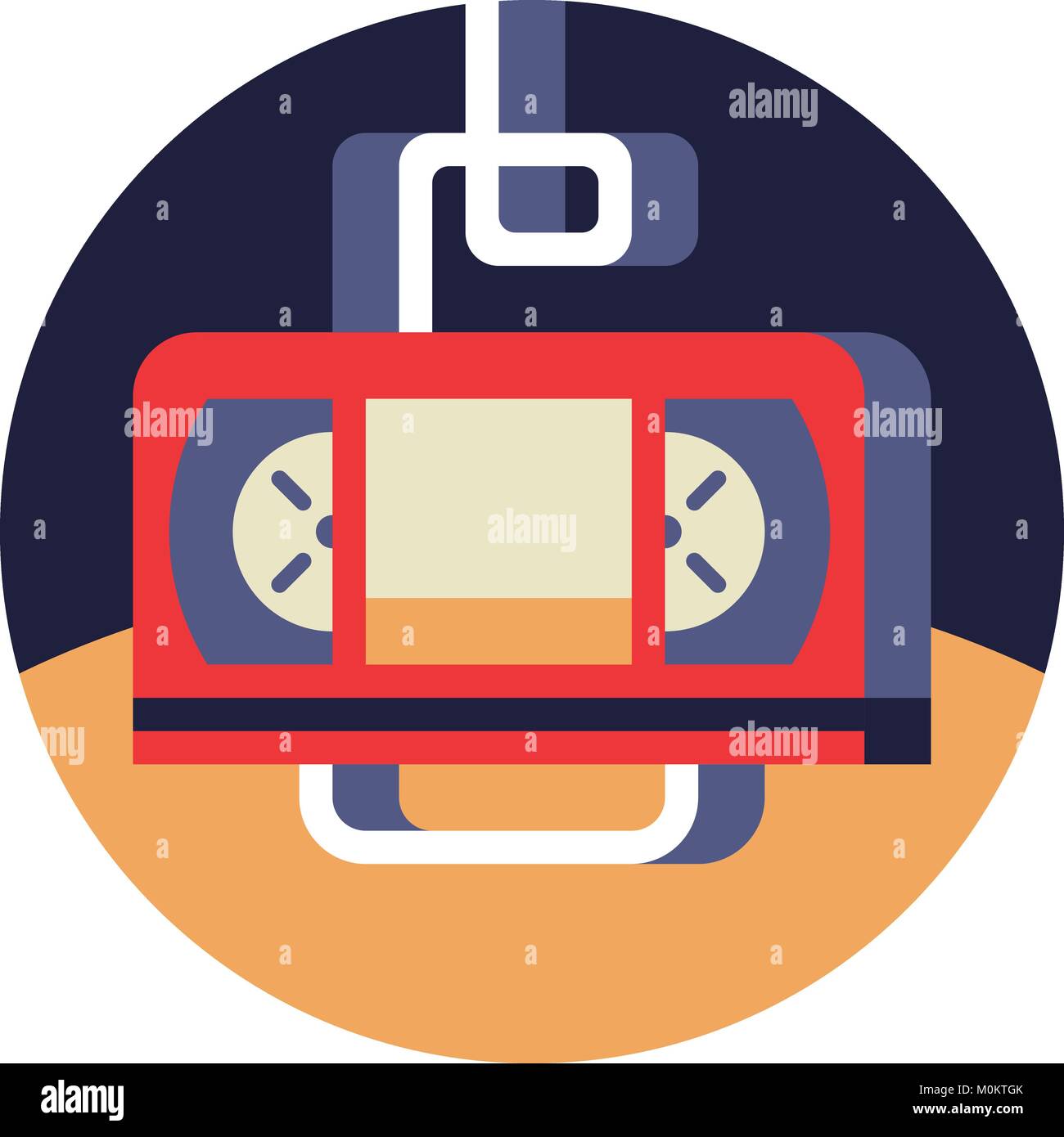 Video tape icon Stock Vector Images - Alamy