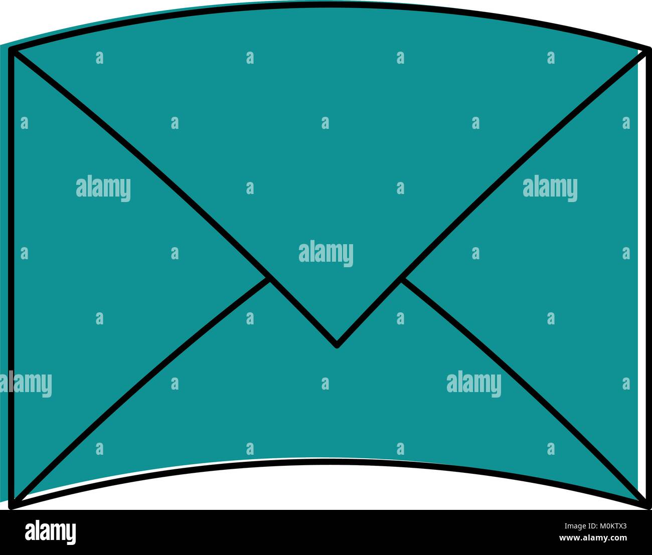 Mail envelope symbol Stock Vector Image & Art - Alamy