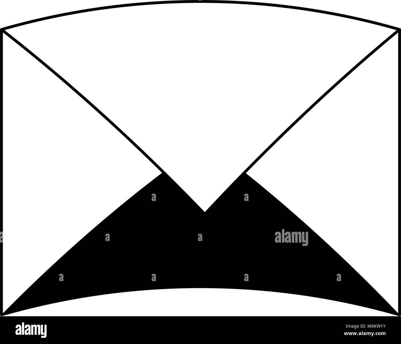 Mail envelope symbol Stock Vector Image & Art - Alamy