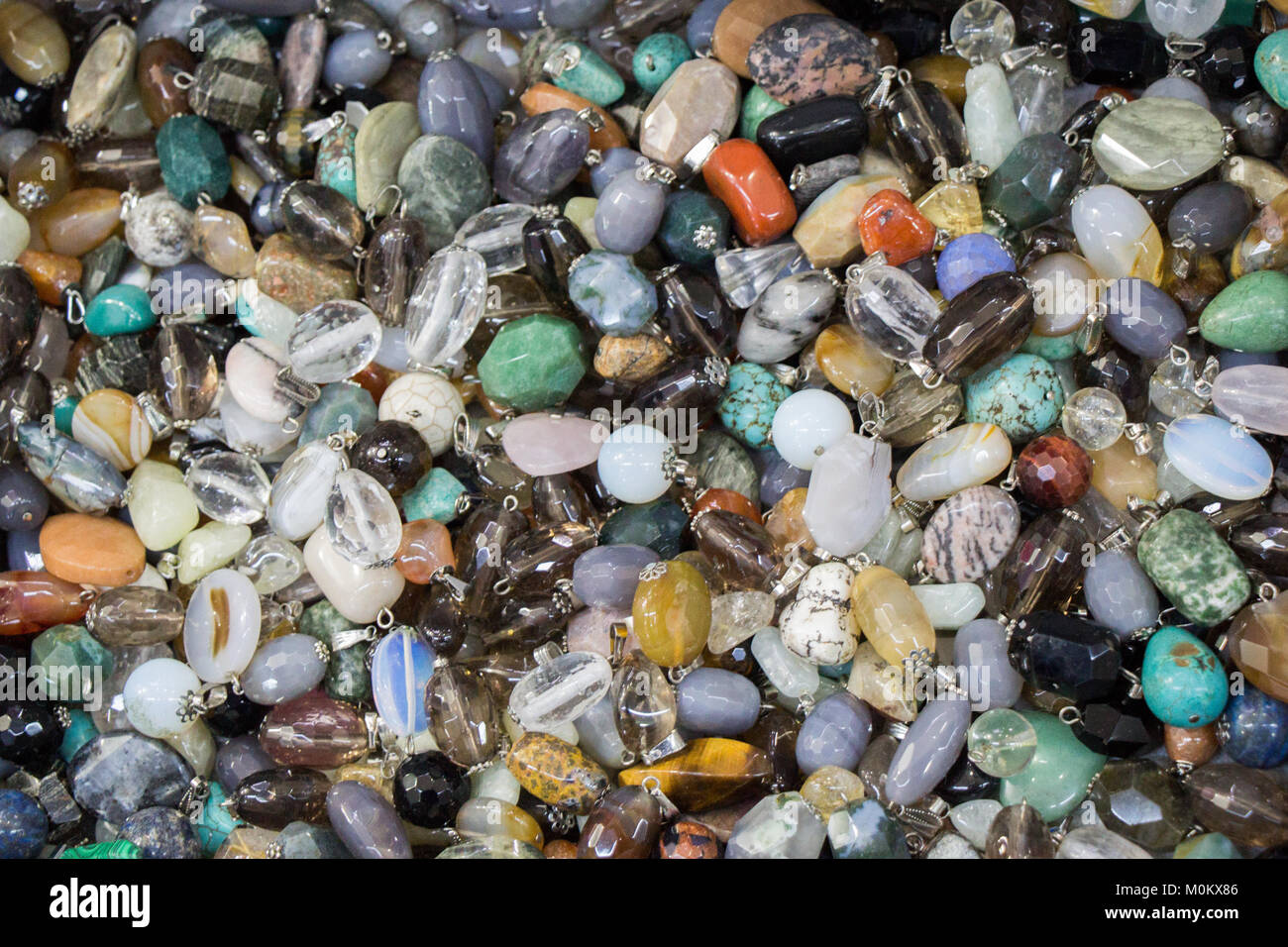 Set of natural mineral gemstones of a certain type Stock Photo - Alamy