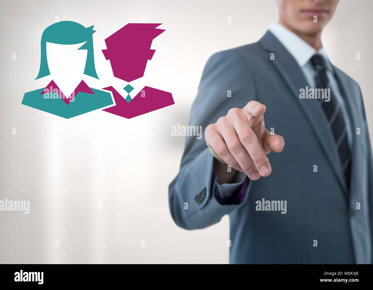 People pointing at building hi-res stock photography and images - Alamy