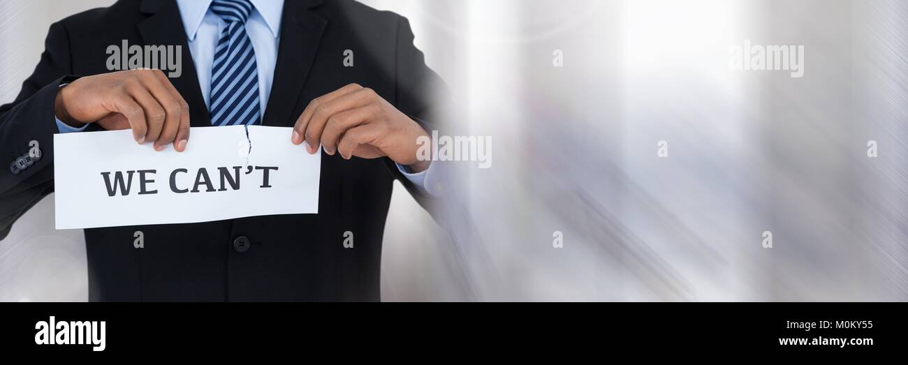 Man ripping paper hi-res stock photography and images - Alamy