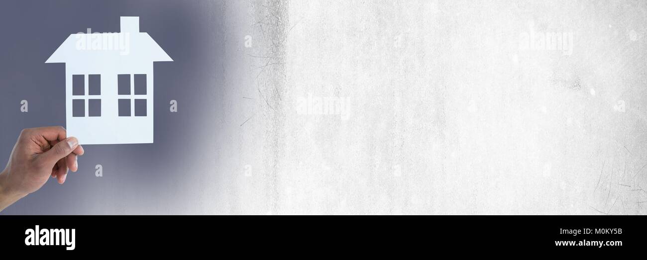 Cut out paper house hi-res stock photography and images - Alamy