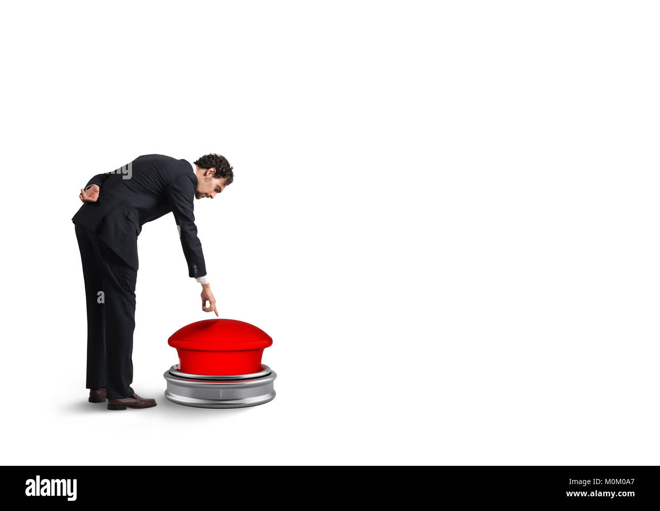 Pushing button rocket hi-res stock photography and images - Alamy
