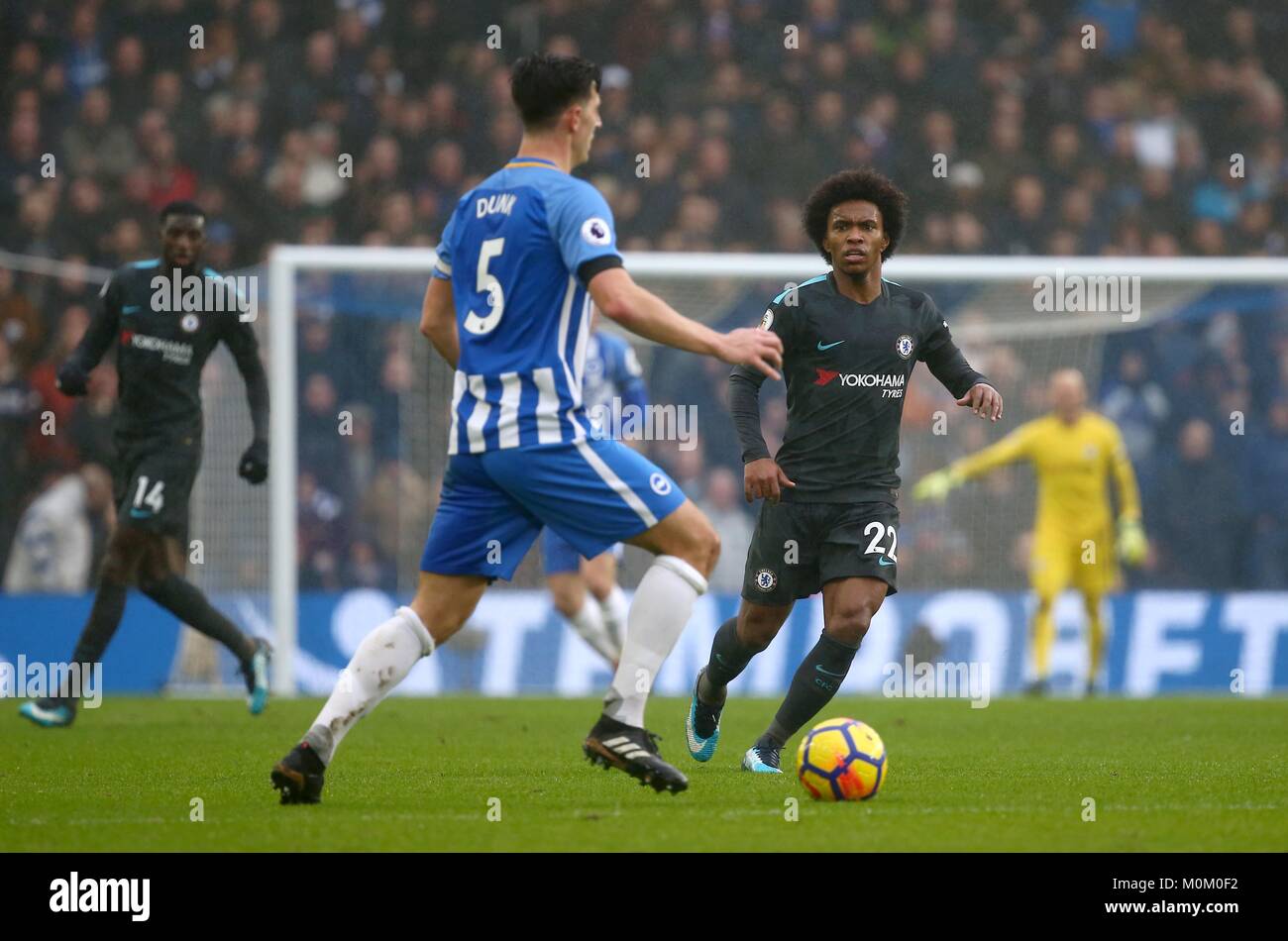 Brighton footballer lewis dunk hi-res stock photography and images - Alamy