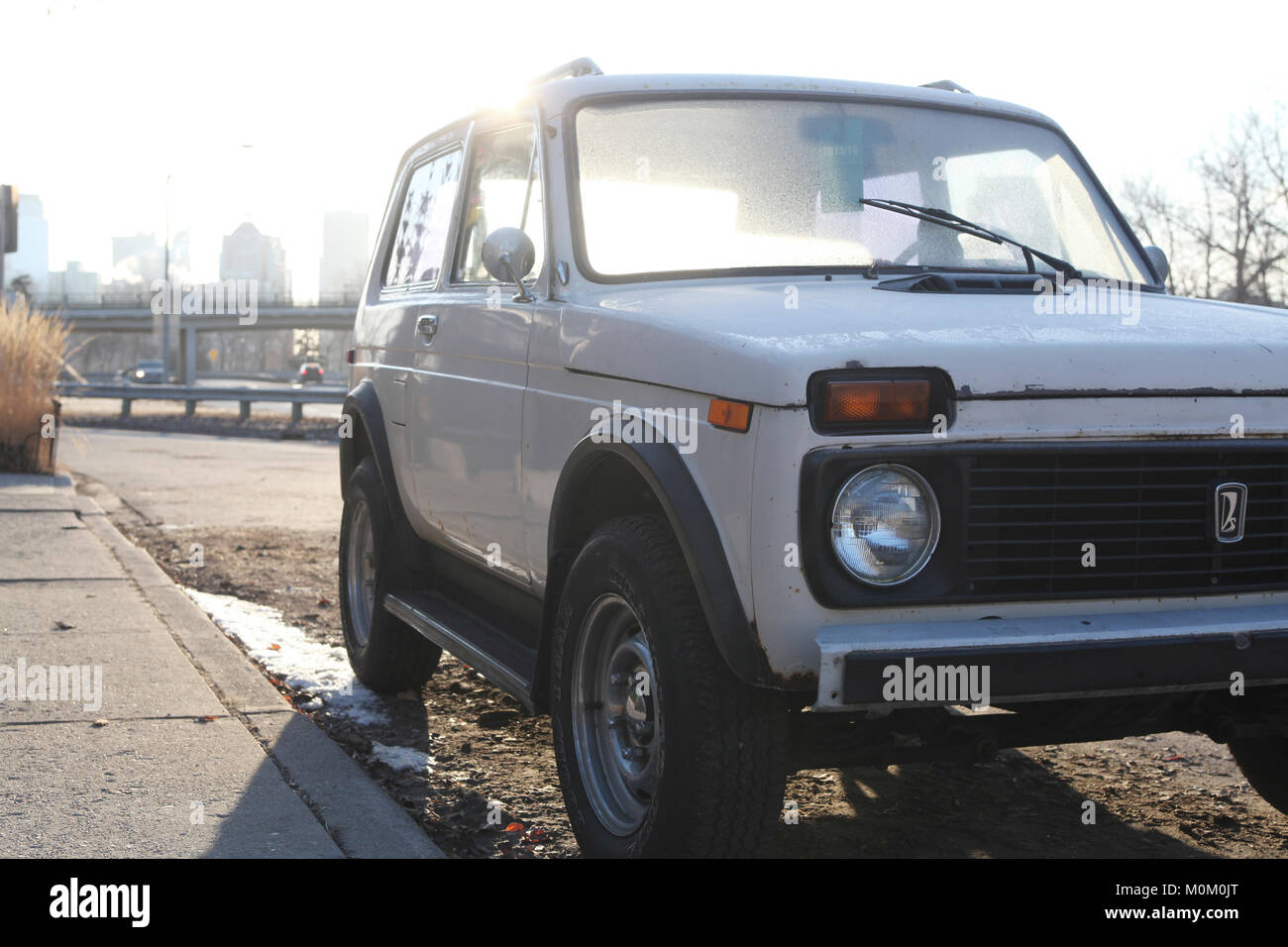 One of the first SUVs in the world, Russia's Niva (Lada factory export ...