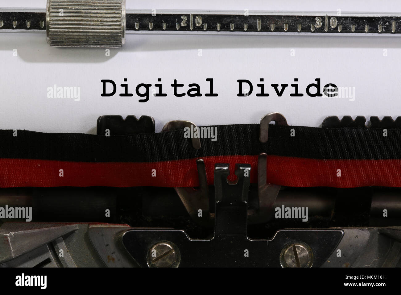 Digital divide old hi-res stock photography and images - Alamy