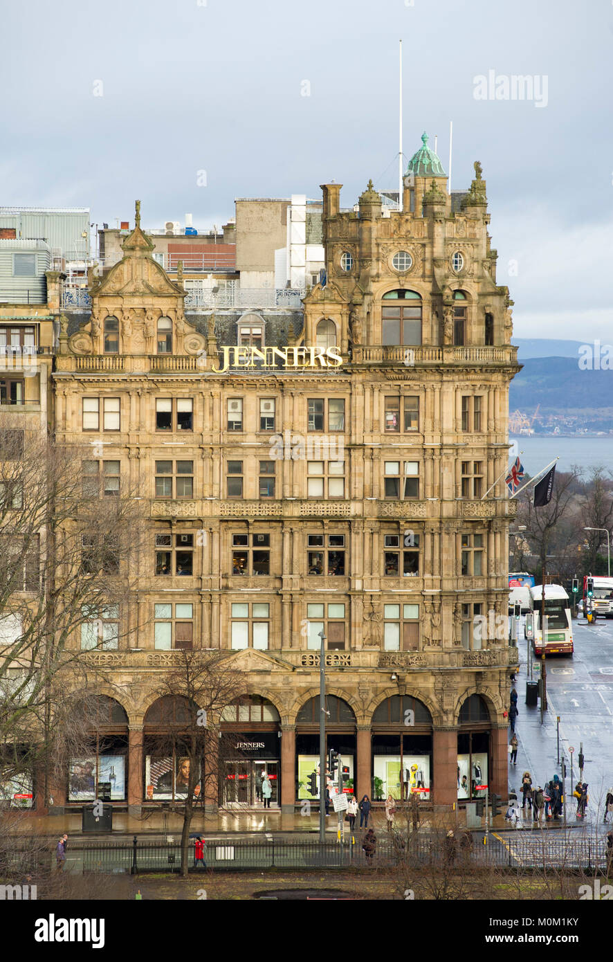 Jenners sign edinburgh scotland hi-res stock photography and images - Alamy