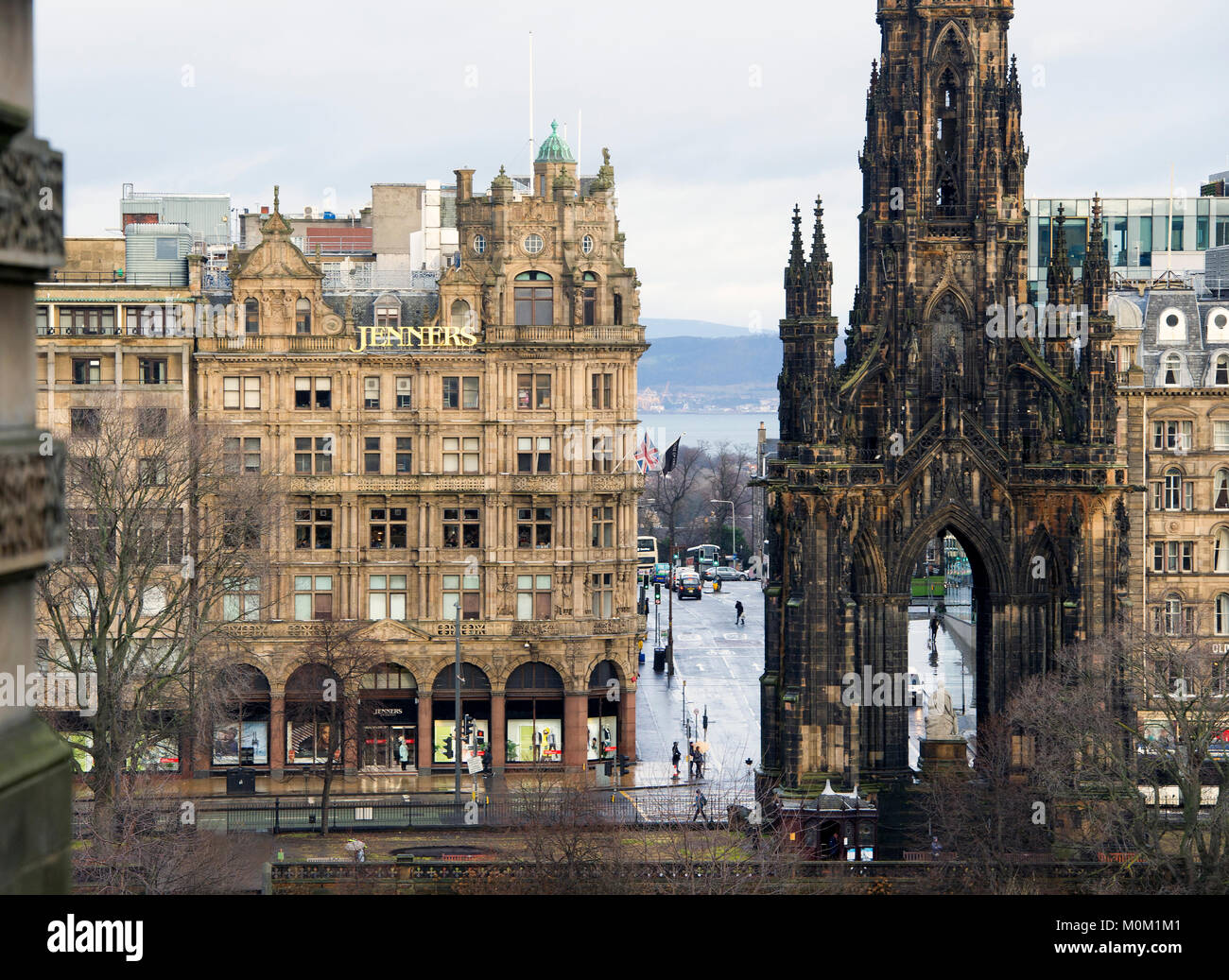 Department store edinburgh hi-res stock photography and images - Alamy