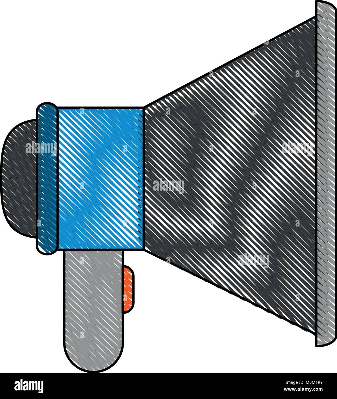 Bullhorn isolated symbol Stock Vector Image & Art - Alamy