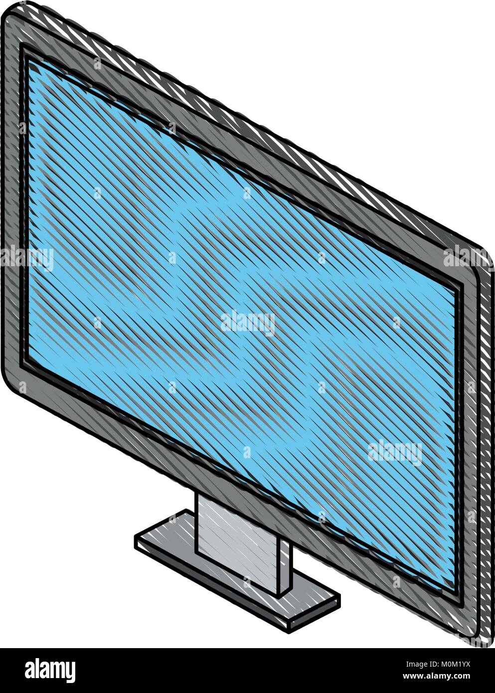Computer screen technology Stock Vector Image & Art - Alamy