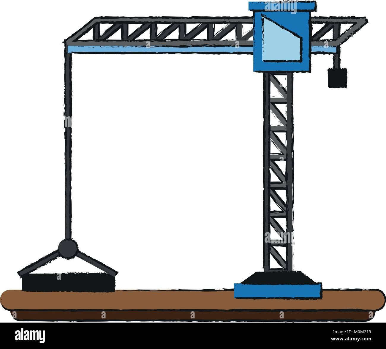 Construction crane symbol Stock Vector Image & Art - Alamy