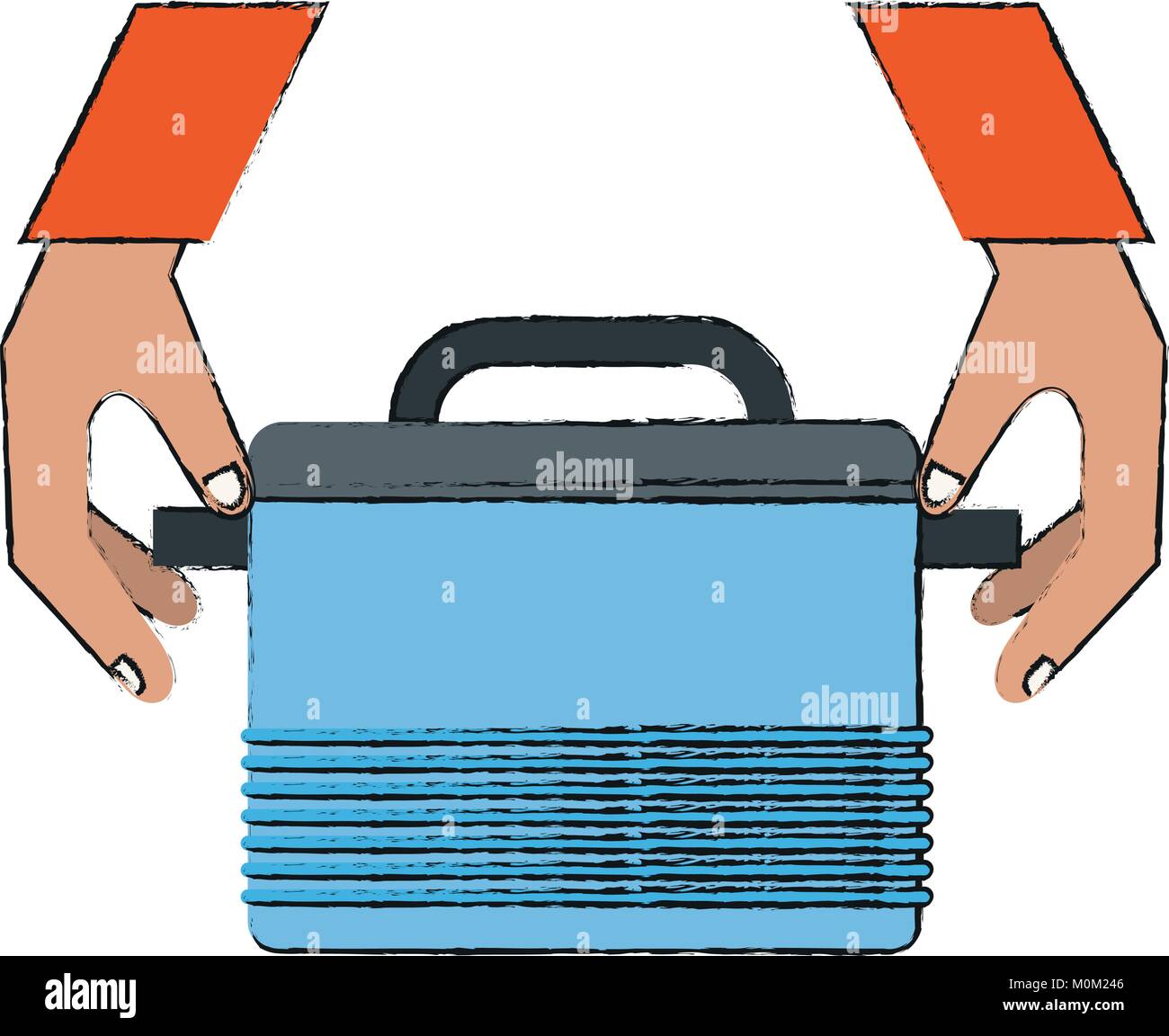 Hands with kitchen pot Stock Vector Image & Art - Alamy