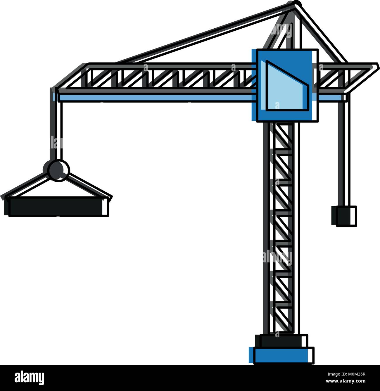 Construction crane symbol Stock Vector Image & Art - Alamy