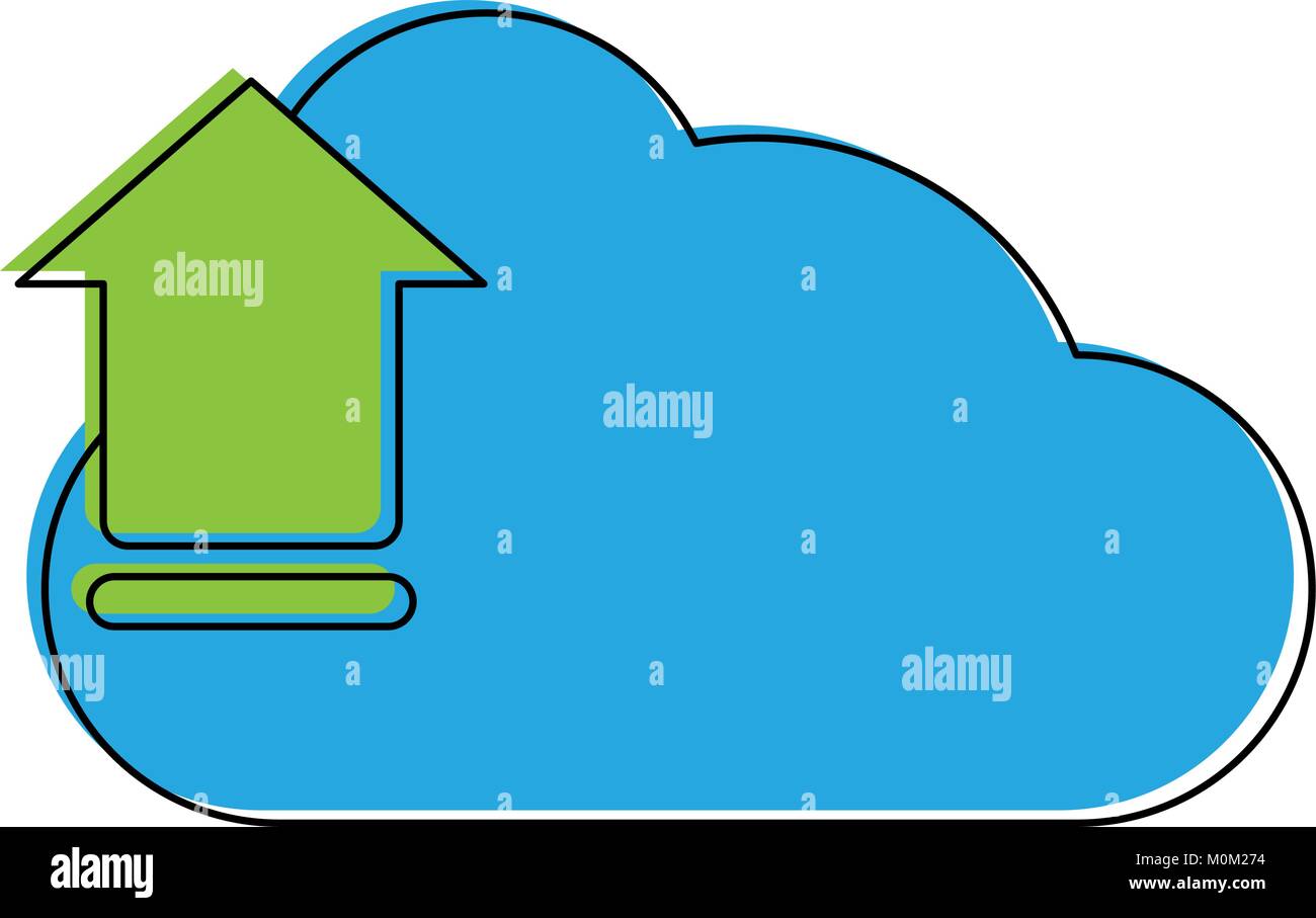 Cloud computing symbol Stock Vector Image & Art - Alamy