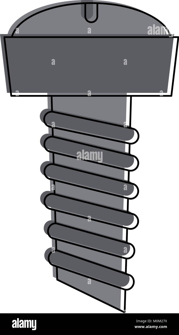 Screw tool isolated Stock Vector Image & Art - Alamy