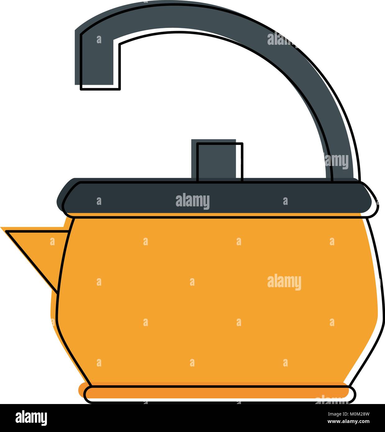 Teapot kettle symbol Stock Vector Image & Art - Alamy
