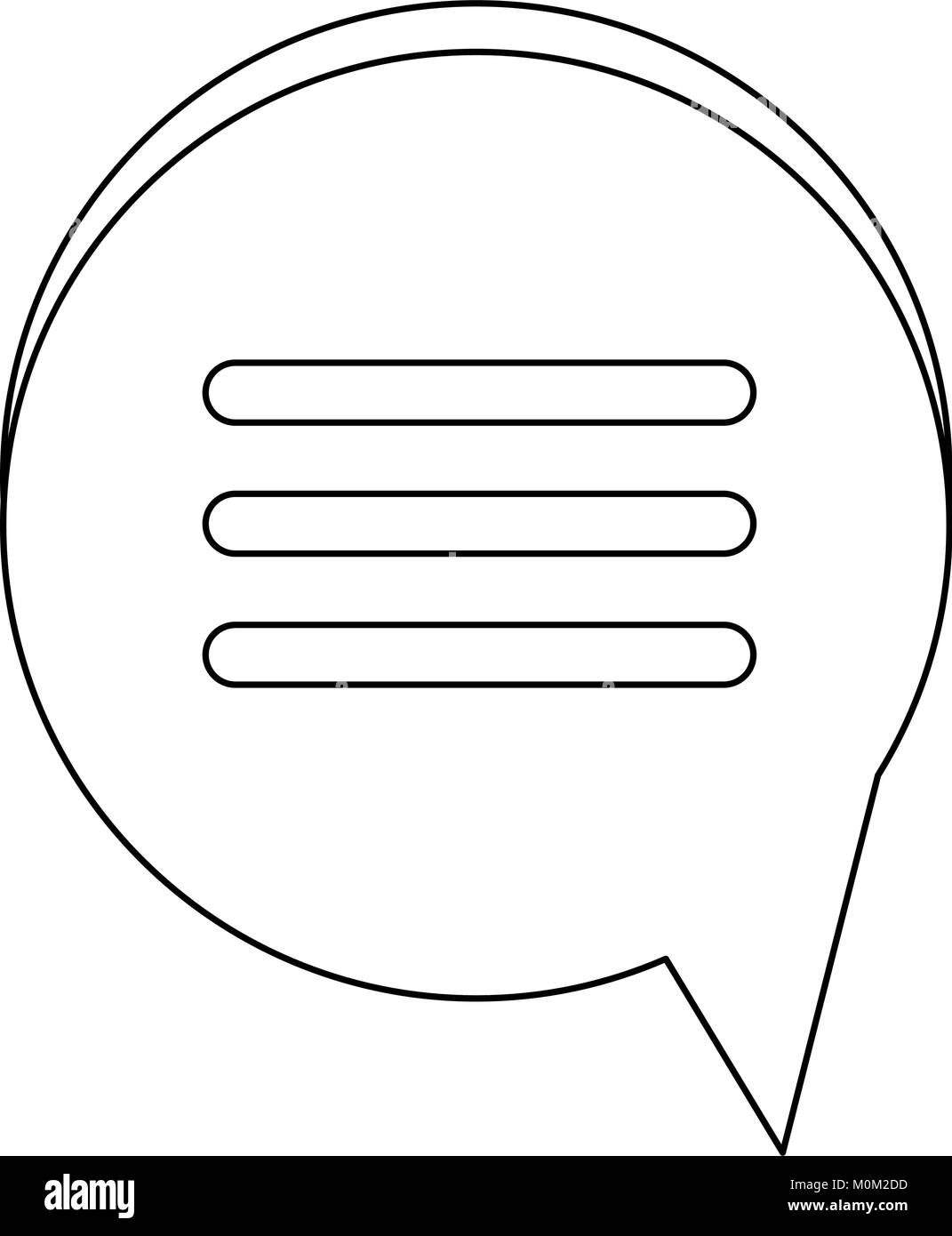 Chat bubble symbol Stock Vector Image & Art - Alamy